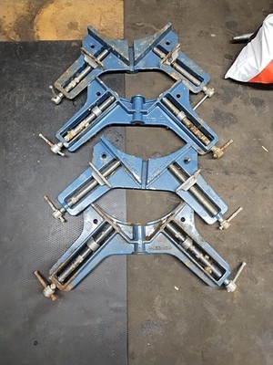 Vintage Lot 4 Stanley No.83-404 Picture Frame Corner Clamps Woodworking ...