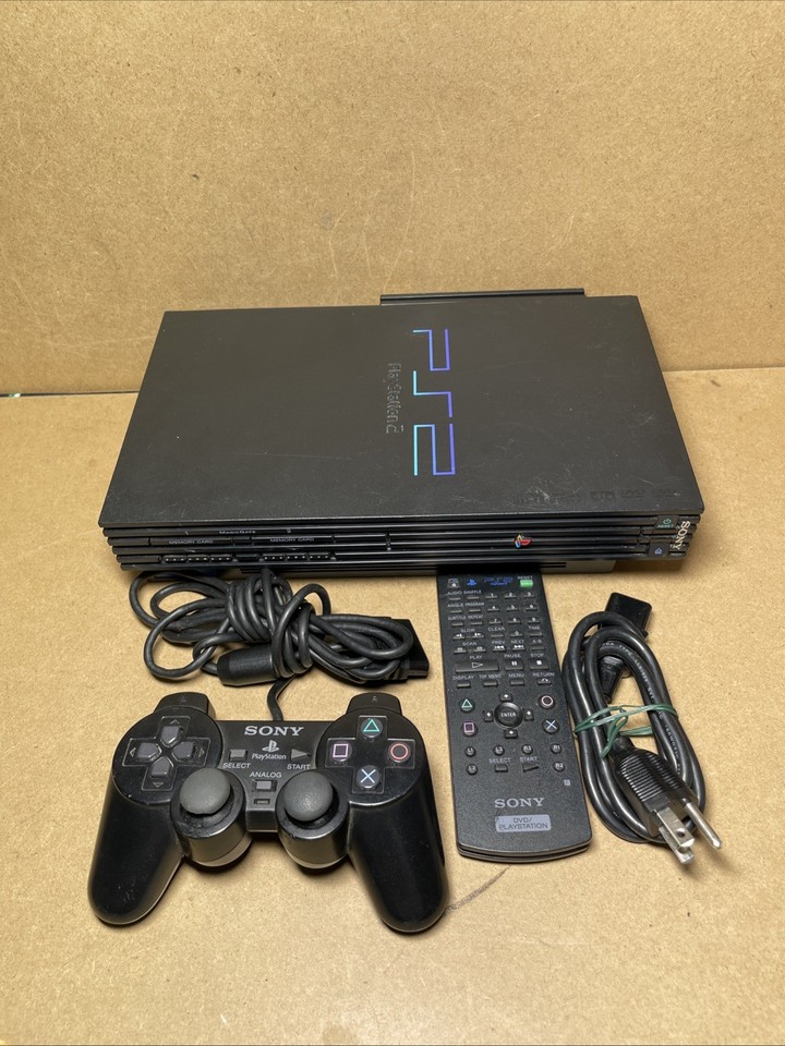 Sony PlayStation 2 fat Console - With OEM controller, SCPH-50001 Memory ...