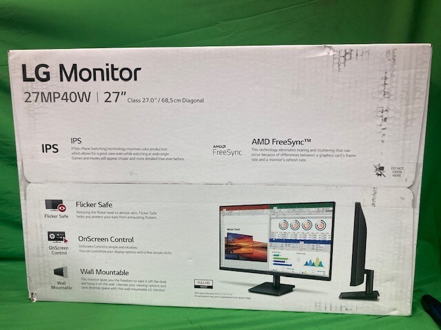 LG 27MP40W-B 27 in Widescreen IPS LCD Monitor for sale online | eBay