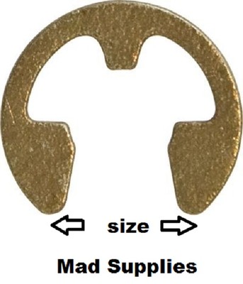 EXTERNAL E CLIPS CLIP CIRCLIP IMPERIAL DIN6799 pack of 20 | eBay