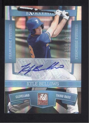 2010 Donruss Elite EE FF Signature Kyle Bellows | eBay