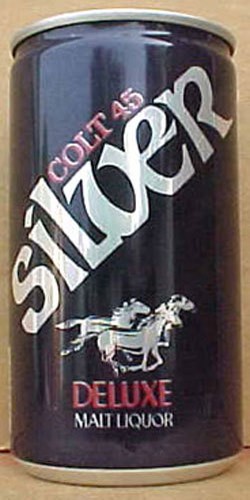COLT 45 SILVER MALT LIQUOR Beer CAN with Horse, Baltimore, MARYLAND ...