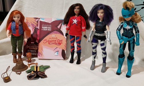 Marvel Rising Secret Warriors Squirrel Girl, Quake, America, Captain ...