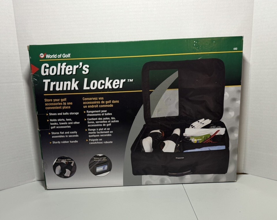 Golfers Trunk Locker By World Of Golf | eBay