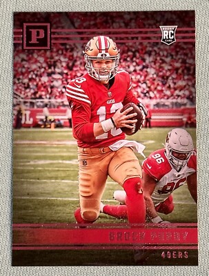 2022 Panini Chronicles - Panini PINK Parallel #PA-19 Brock Purdy (RC ...