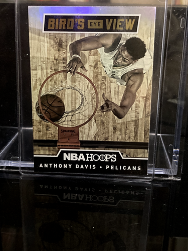 2015-16 Panini NBA Hoops Bird's Eye View Holo Anthony Davis Insert Card ...