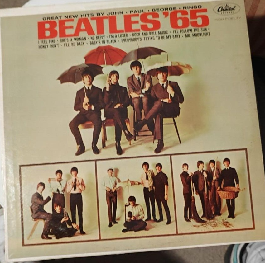 Original 1965 "MONO" NM - BEATLES 65' on The Original Capitol Rainbow ...