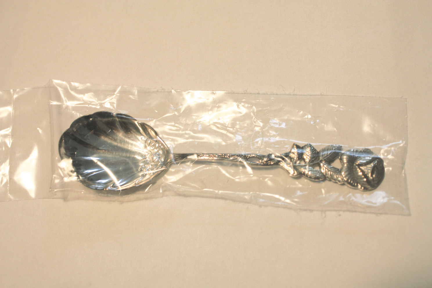 Hildesheimer Rose kleiner Löffel versilbert Antiko 100 Silberauflage 11 ...