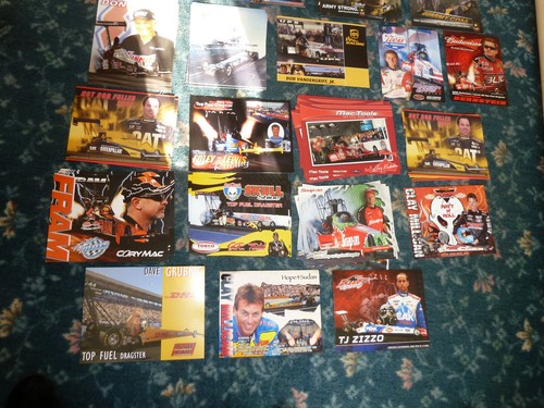 Drag racing hero cards motorsport memorobilia John force Don Garlits ...