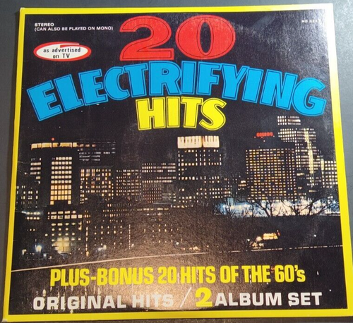 Various – 20 Electrifying Hits Plus-Bonus 20 Hits Of The 60's Vinyl ...