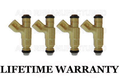 Genuine Bosch Set Of 4 Fuel Injectors for 00-01 Ford Focus 2.0L ...