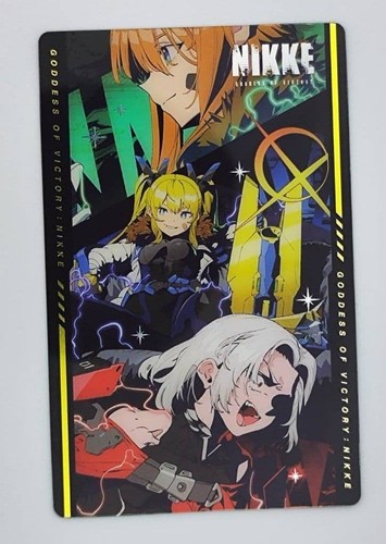 Goddess of Victory Nikke Metallic Card Collection TGS Limited Mint | eBay
