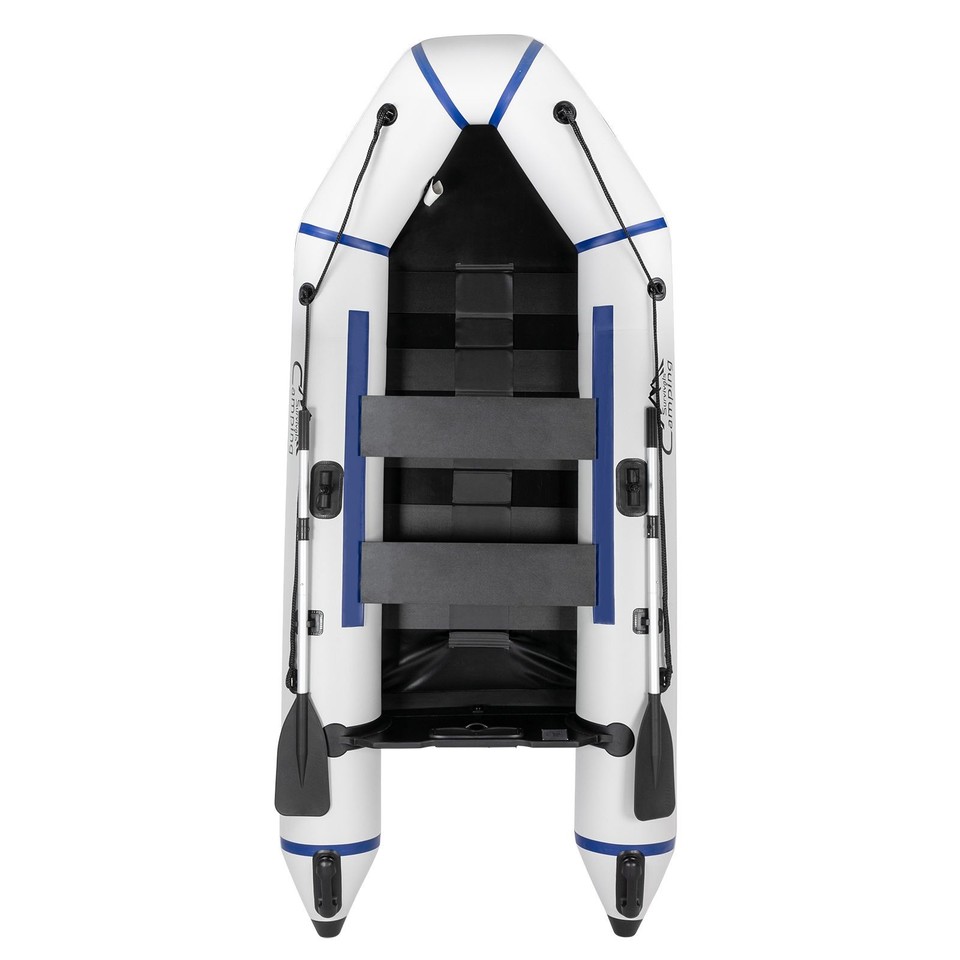 Full Set 10ft Inflatable Water Tender Rafting Fishing Dinghy Boat with ...