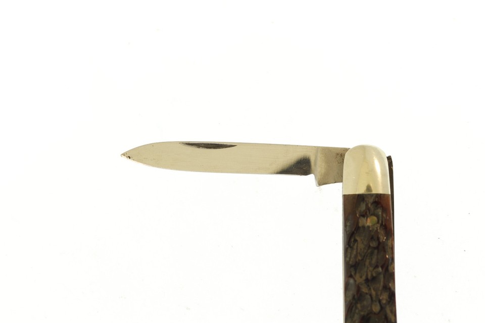 F. A. Bower 68 Fabico Solingen Germany 2 Blade Folding Slip Joint Knife ...