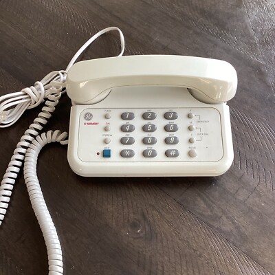 Vintage Retro GE Telephone 12 Number Memory Model 2-9240A Classic Style ...