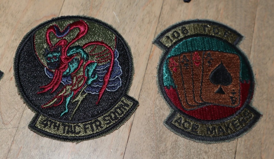 Military Patches | (x17) USAF 5055th 701st Radar 106 1606th 40 ARRS ...