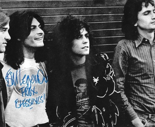 * BILL LEGEND * signed 8x10 photo * T-REX DRUMMER * COA * 13 | eBay