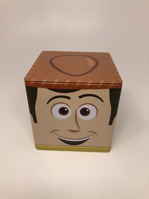 Disney Toy Story Woody Cubeez Storage Container Tin Box by Hallmark NEW ...