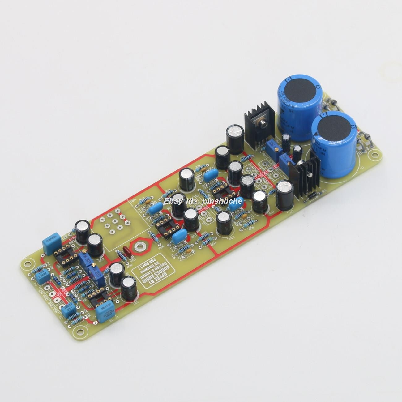 HiFi Assembled B1 Opa Stereo Preamplifier Board Balance Preamp | eBay