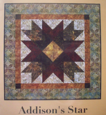 Addison's Star quilt pattern uncut *A3 | eBay