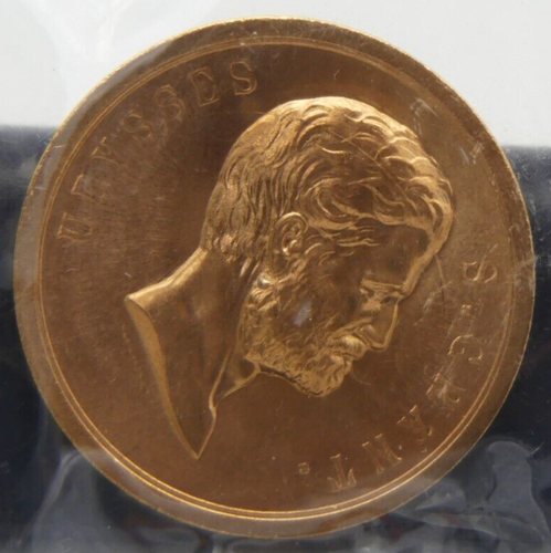 US Mint Presidential Bronze Medal Sealed Coin President Ulysses S Grant ...