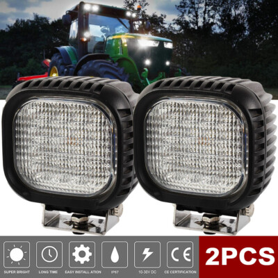 LED Arbeitsscheinwerfer 2X 48W Cree 12V 24V Auto Strahler Traktor ...