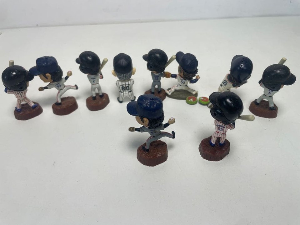 Professional baseball player figure set of 18, current condition ...
