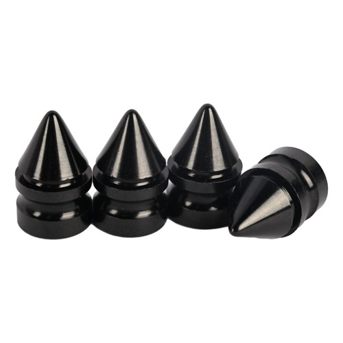 4x 8-Color Metal Spike Wheel Tire Valve Stem Caps For Car/bike/truck ...