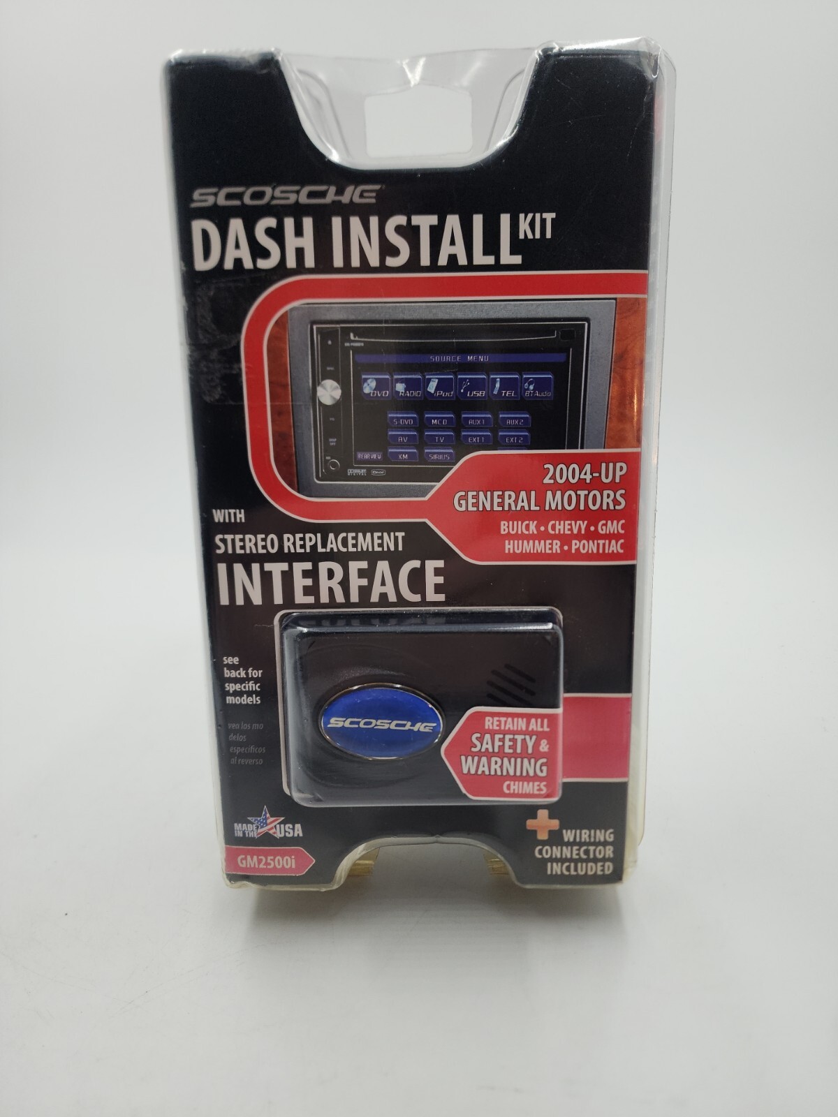 Scosche Dash Install Kit 2004-2010 GM Stereo Replacement Interface Kit ...