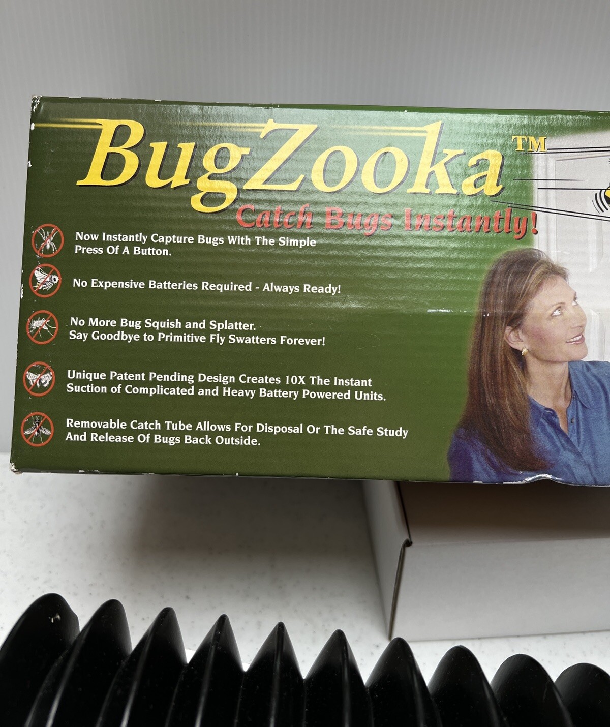 BugZooka Battery Free Bug Vacuum Tube Catcher Catch Bugs Instantly ...