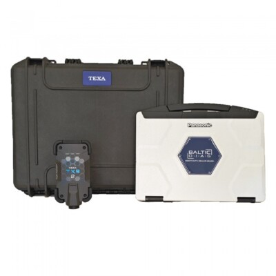 TEXA MARINE DIAGNOSTIC TOOL NAVIGATOR TXB 2 INTERFACE IDC6 WITH LAPTOP ...