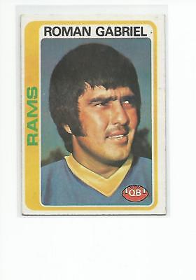 ROMAN GABRIEL 1978 Topps Football card #409 Los Angeles Rams EX+ | eBay