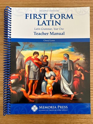 Memoria Press First Form Latin Teacher Manual 2nd Edition Paperback ...