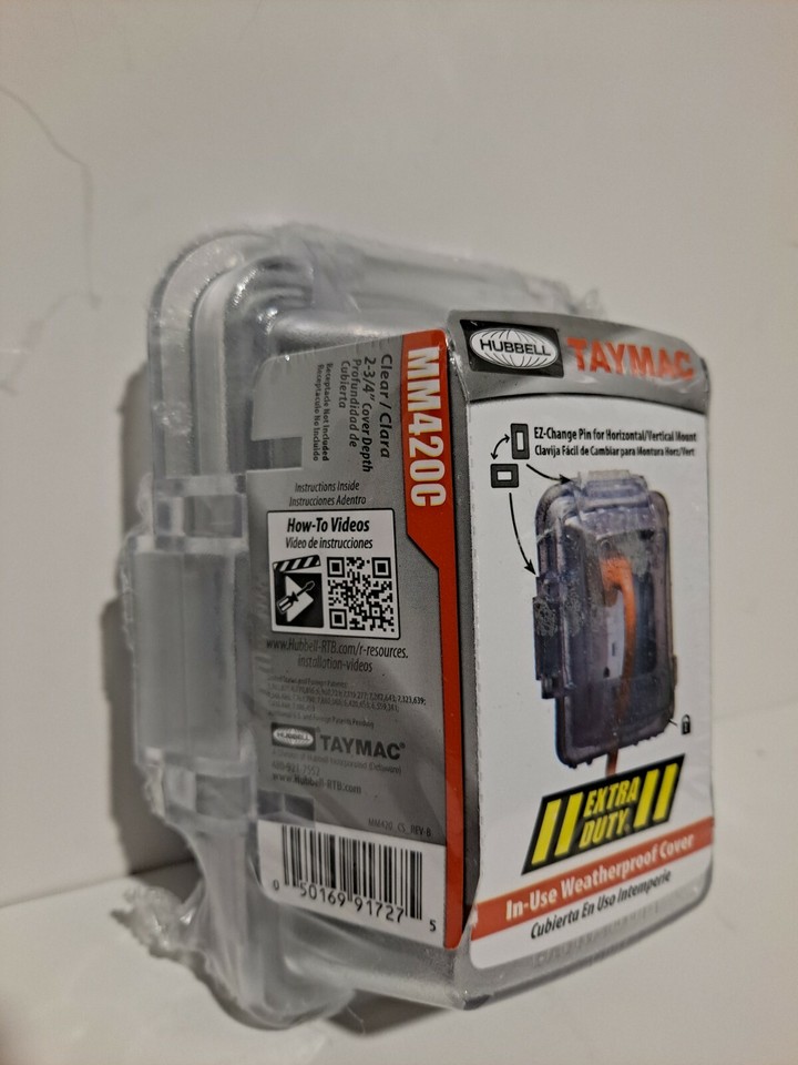 MM420C Taymac Single Gang Weatherproof In-Use Cover Extra Duty | eBay