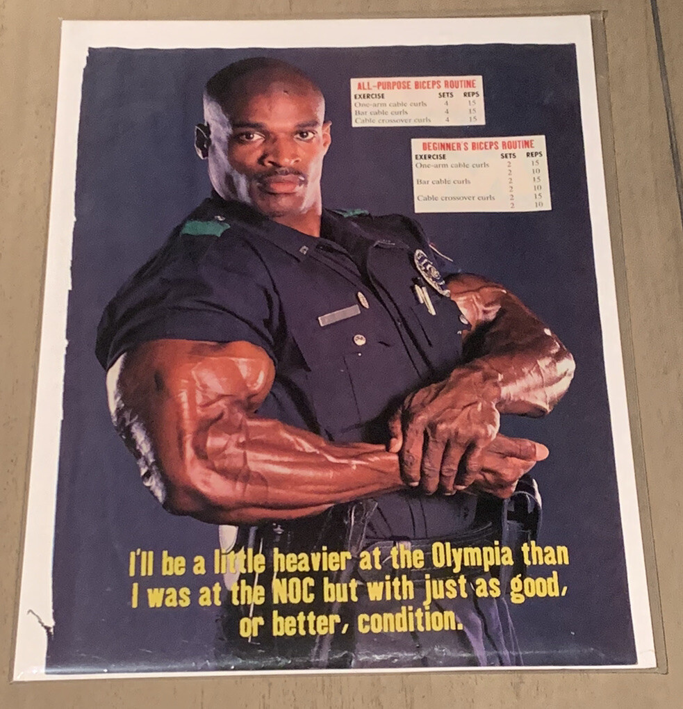 Ronnie Coleman Police