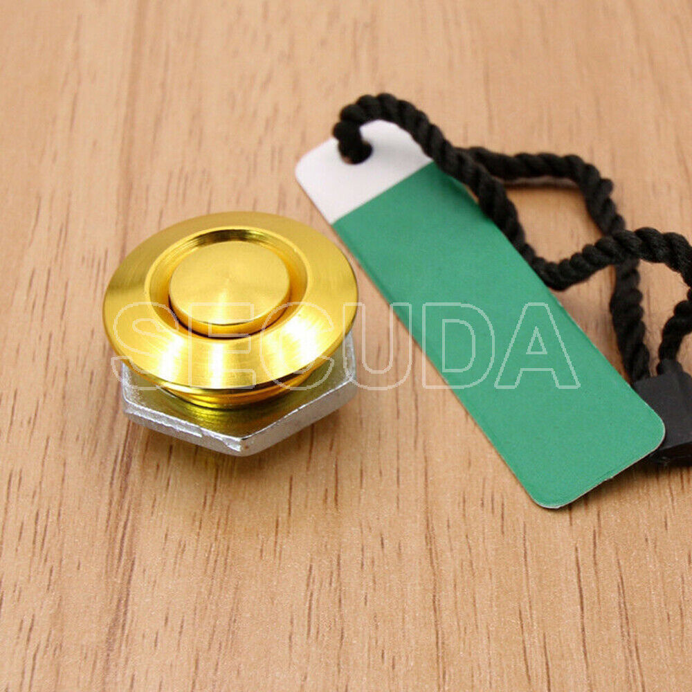 25mm x 55mm Gold Anodised Rapid Quick Release Push Clip Bonnet/Panel ...