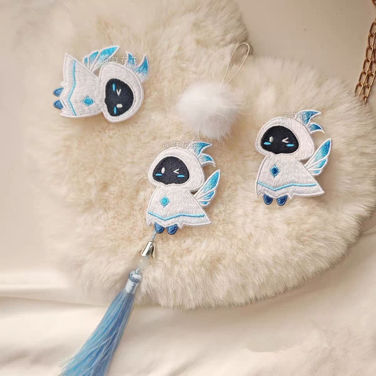 Genshin Impact Iron-on Embroidery Patches Venti Wind Sprite Patch ...