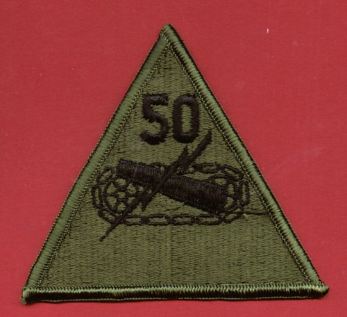 50th ARMORED DIVISION PATCH SSI U.S. ARMY -SUBDUED COLOR: | eBay