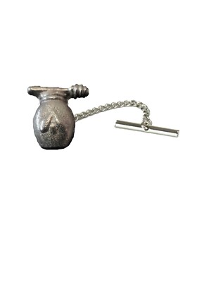 Honey Pot With Stick Dipper FT160 Tie Pin With Chain Made From English ...
