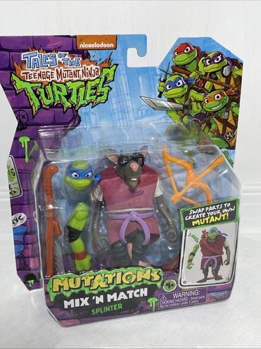 Tales of the TMNT Mutations Mix 'n Match Playmates Splinter Action ...