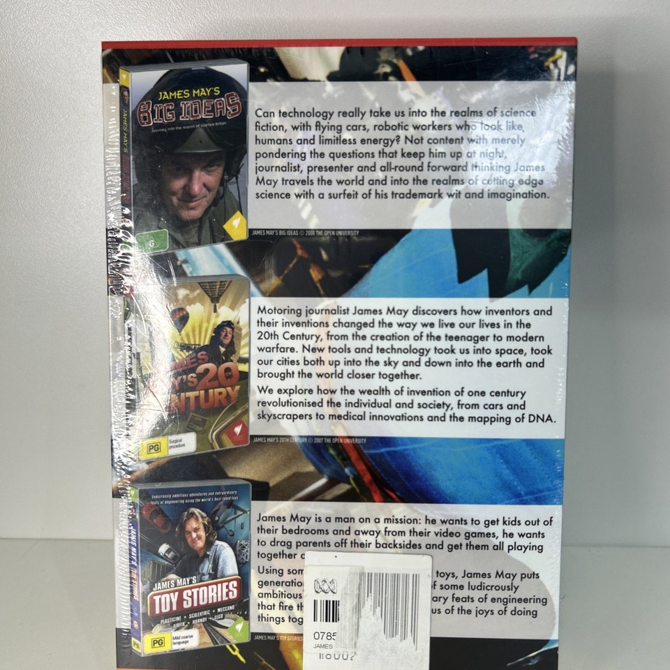 James May DVD Collection(3PC) Region 4 Australia TOP GEAR 2009 SBS | eBay