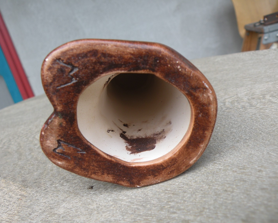 Vintage Risque Novelty Ceramic Monk Phallic Statue Figurine 9" | eBay