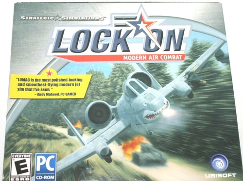 Lock On Modern Air Combat Military Flying Game Encore PC Game CD NEW ...