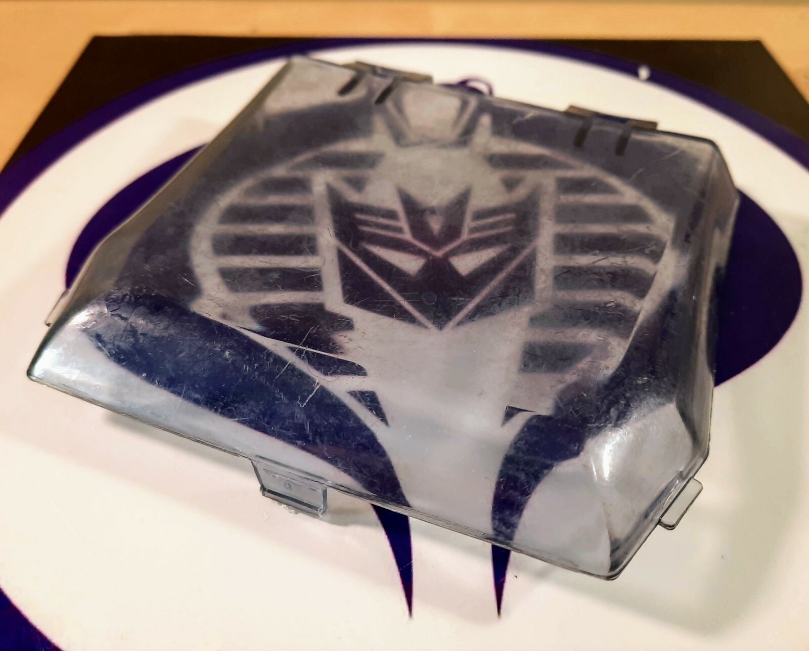 GI JOE DESTRO'S RAZORBACK WINDSHIELD CANOPY PART 1989 G.I. JOE NICE ...