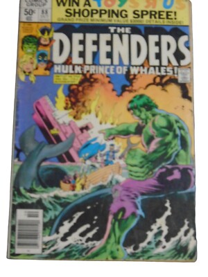 The Defenders Hulk Prince of Whales No.88 Marvel Comics Group Comics ...