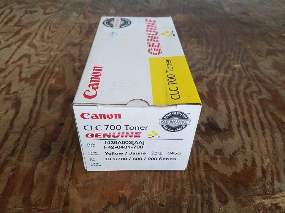 Canon CLC 700 Toner, Yellow | eBay