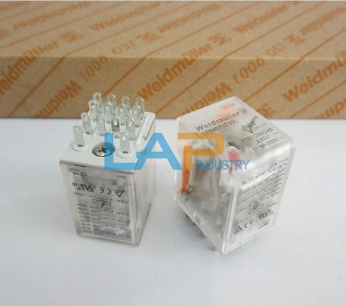 5Pcs For Weidmuller Intermediate Relay AC230V 5A 14 feet 7760056095 ...