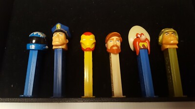 Variety PEZ - (6) Different types (Police, Military, etc.) | eBay