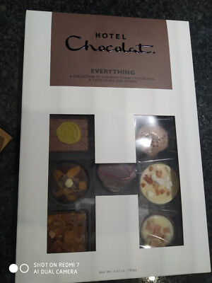 Hotel Chocolat Everything H-Box Sleekster Chocolate 185g Gift Set BBE ...