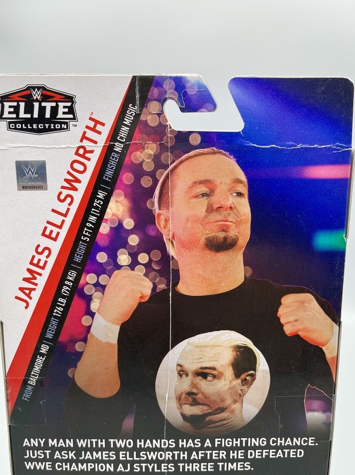 WWE James Ellsworth Elite Collection Series #55 Action Figure 1st ...